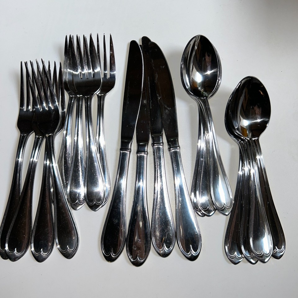 Reed & Barton 20 Piece Stainless Flatware Set, Service for 4 - CHOICE ...