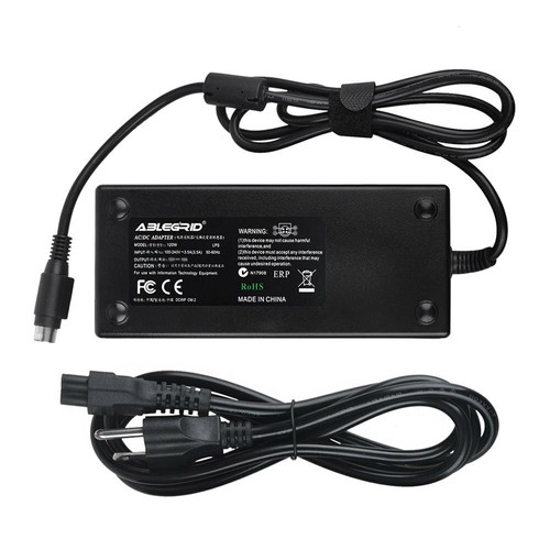 4-Pin 120W AC Adapter For CWT Model PAC120F Channel Well Technology ...