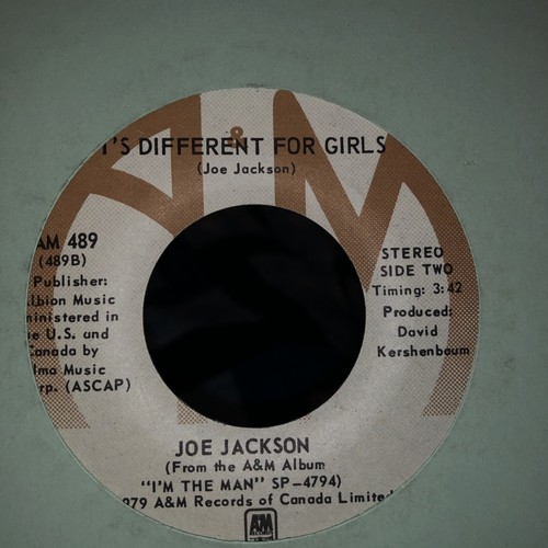 Joe Jackson - Kinda Kute/ It’s Different For Girls 45rpm | eBay
