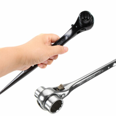 17x19/19x21/24x30mm Ratchet Podgers Spanners Steel Erecting Scaffold ...