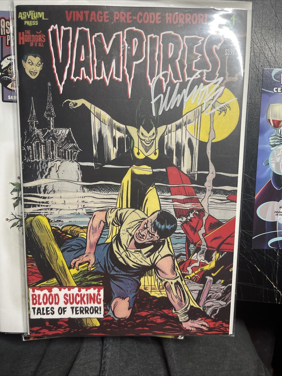 Vampires #1 (Asylum Press, 2022) Signed Edition Frank Forte Pre-code ...