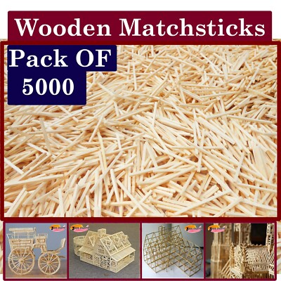Matchsticks Matches Wooden Model Making Craft Match Splints Kids Craft ...