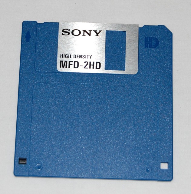 Sony MFD-2HD 3.5" DS/HD Floppy Disk Diskette Formats to IBM/Apple new 7 ...