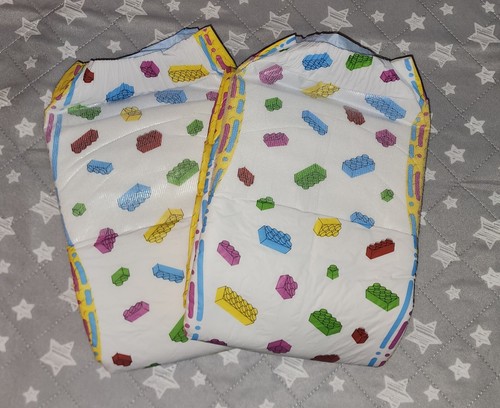 Kiddo Let’s Build Lot of 2 Adult Abdl Diapers Size Large | eBay