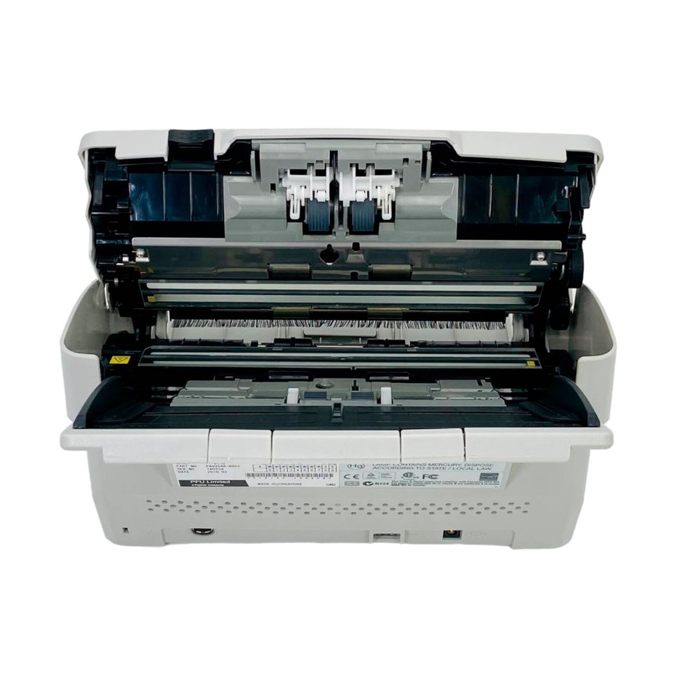 Fujitsu Fi-6130 Scanner NEW Rollers Trays Adapter USB Setup Driver FAST ...