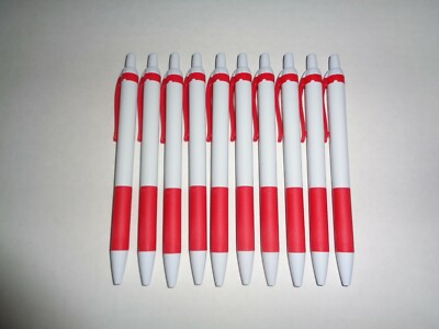 Lot 10 Retractable Random Overstock Bulk Soft Grip Ball Point Pens ...