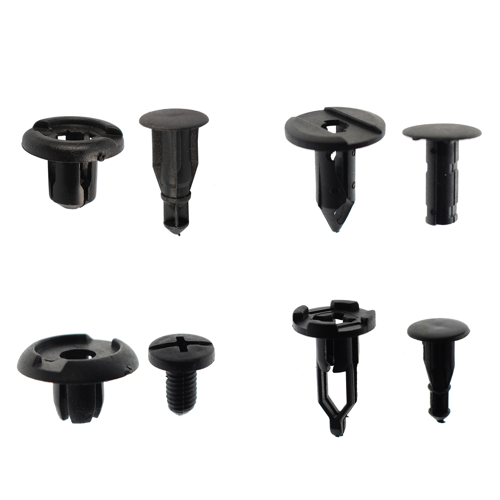 Plastic Rivets Plastic Push Pin Fastener Retainer Bumper Fender Trim ...