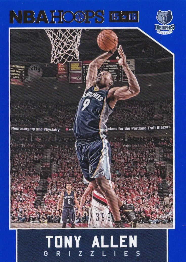 Tony Allen Grizzlies Dunk