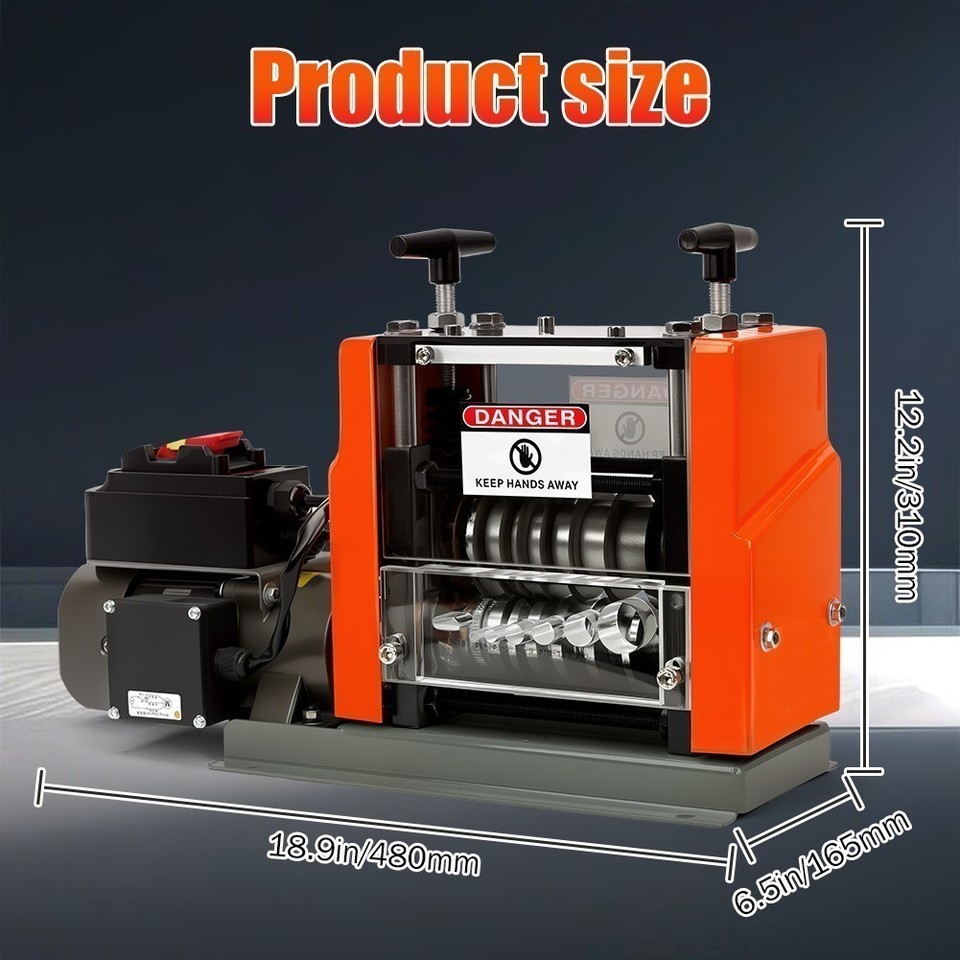 Electric Wire Stripping Machine Copper Cable Stripper 1.5-25 mm Visual ...