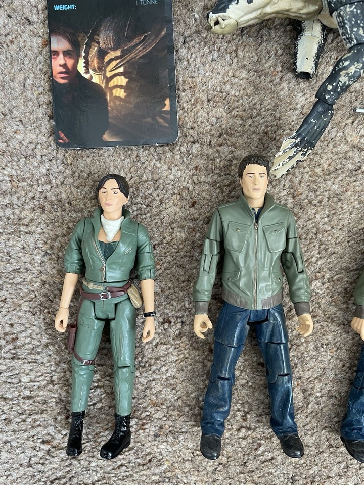Primeval Figures Bundle 5 Inch Character Options / Dr Who See ...