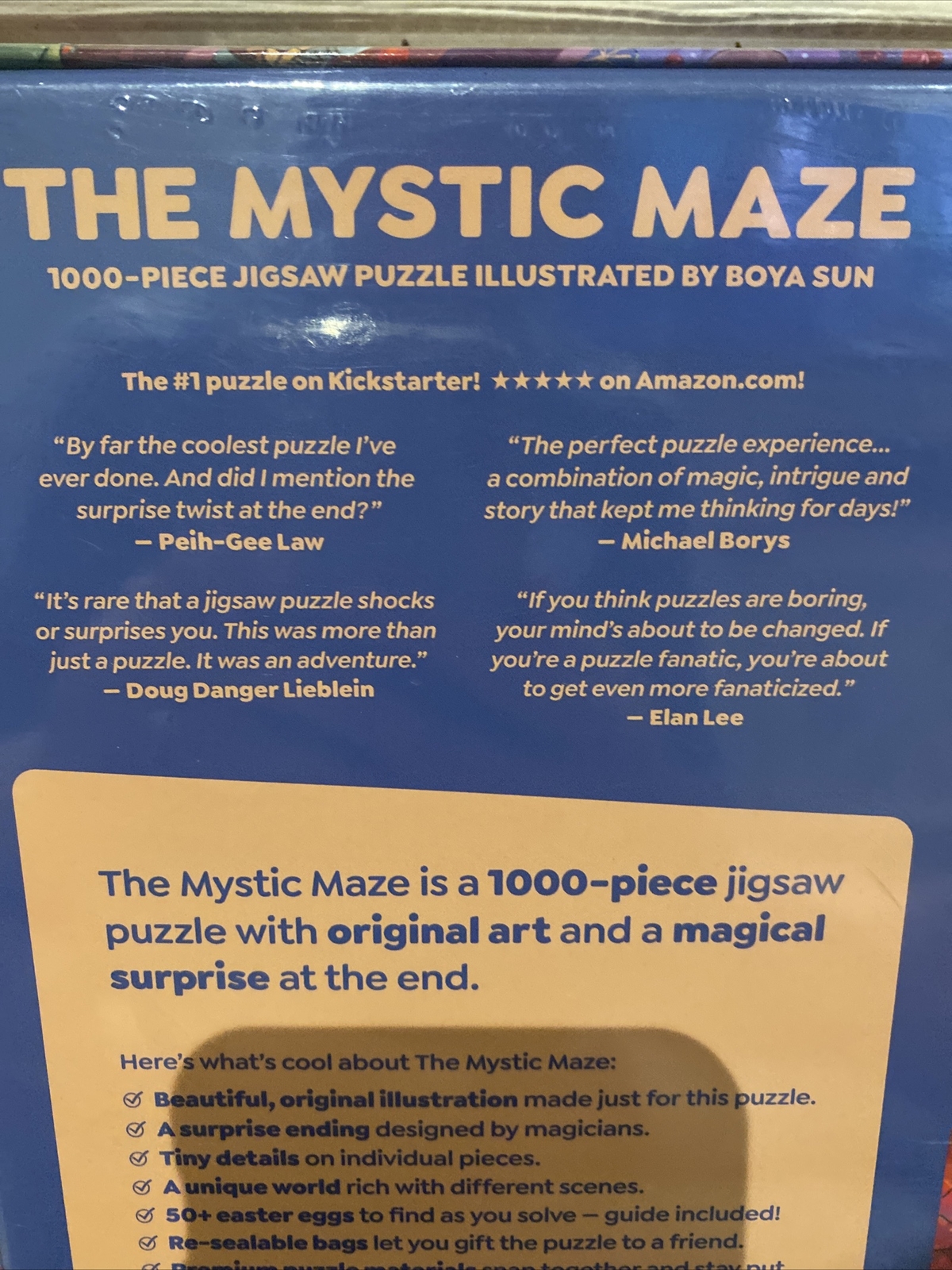 Magic Puzzle Company The Mystic Maze Jigsaw Puzzle - BGZ111372 (1000 ...