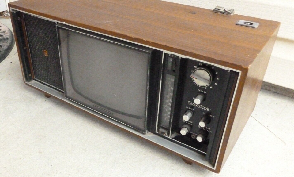 Vintage Panasonic Transistor TV Television Museum Piece RARE | eBay