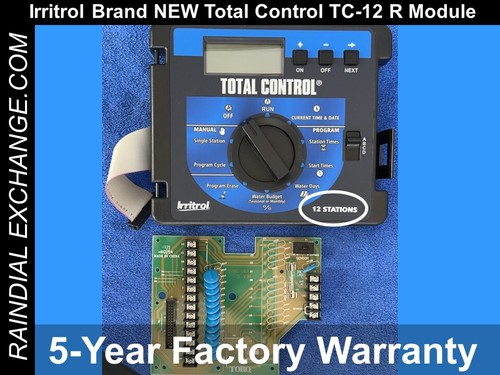 NEW-Irritrol Total Control TC-12-R 12 Stn module & board-24hr ship-5yr ...