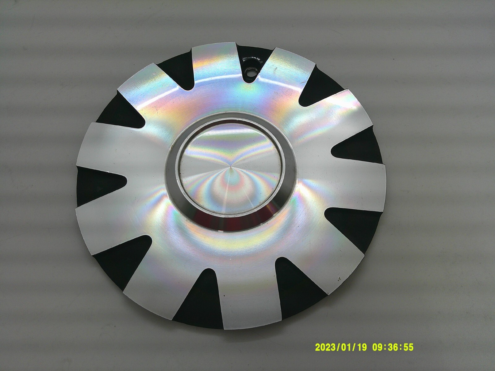 STARR EFFEN WHEEL RIM BLACK MACHINED ALUMINUM CENTER CAP NO LOGO C-948 ...