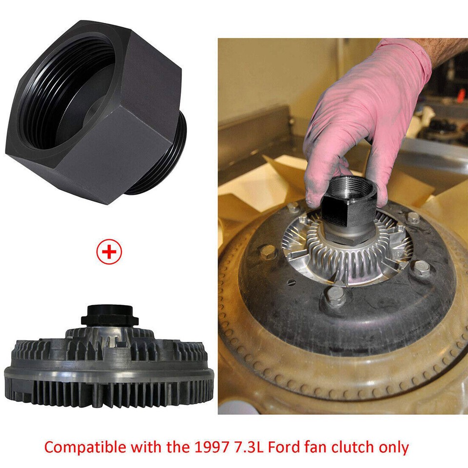Fan Clutch Adapter for Ford 6.0L to 7.3L Powerstroke Diesel Mechanical ...