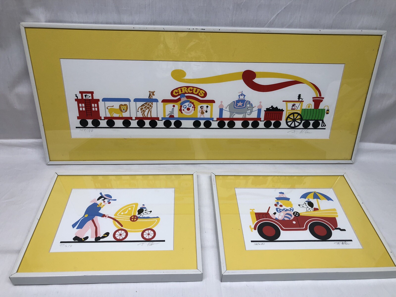 Limited Edition Signed Framed and Matted Serigraph by Frederick E ...