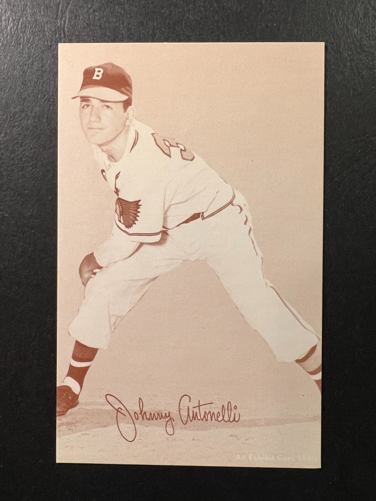 1980 Hall of Fame Exhibit Sepia Johnny Antonelli | eBay