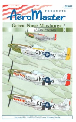 AEROMASTER 32-017 GREEN NOSE MUSTANG 1/32 PART II | eBay