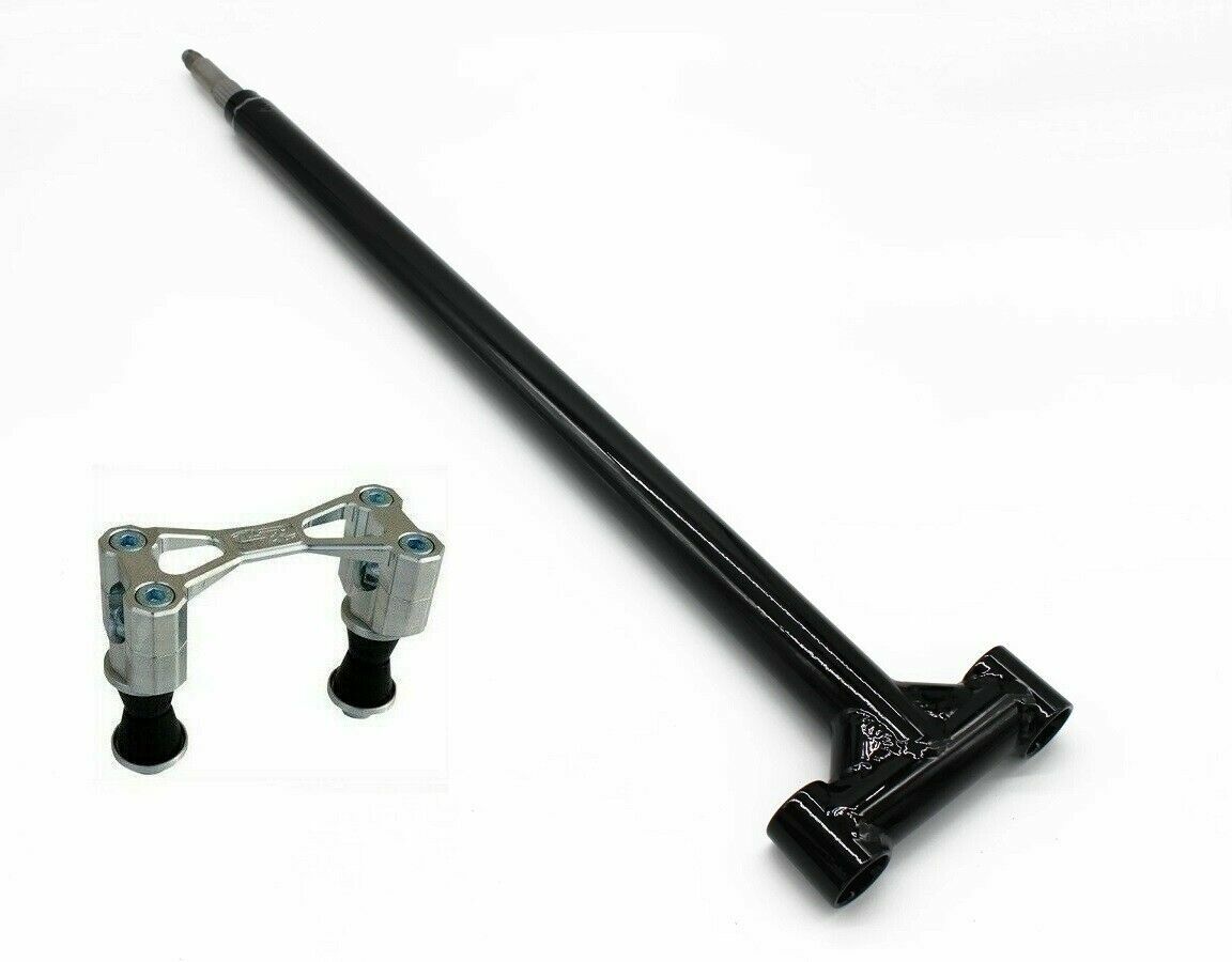 Lonestar Racing LSR Steering Stem +3 +0 with 1 1/8" Clamp Yamaha Raptor ...