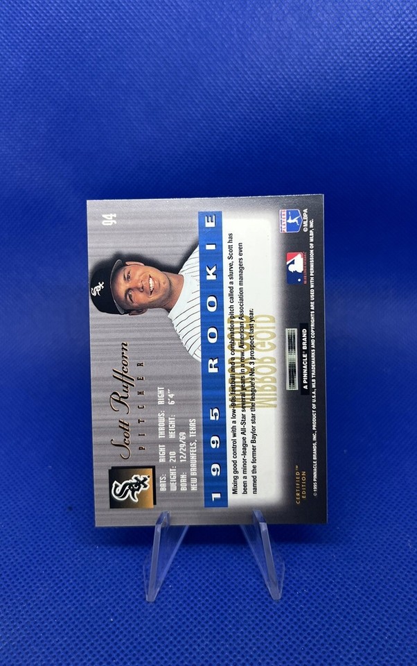 1995 Select Certified Mirror Gold White Sox Baseball Card #94 Scott ...