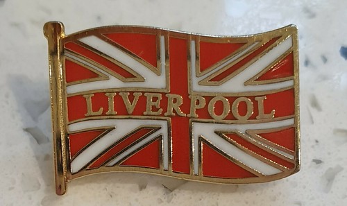 Liverpool Pin Badge - Union Jack | eBay UK