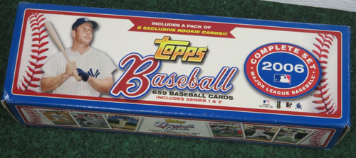 2006 Topps Baseball Complete Set w/ 5 Exclusive RCs- Factory Set ...