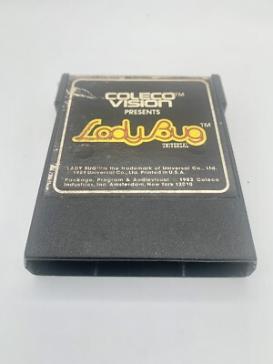 Lady Bug ** - Colecovision - Game Cart only - VINTAGE Game 31624100111 ...