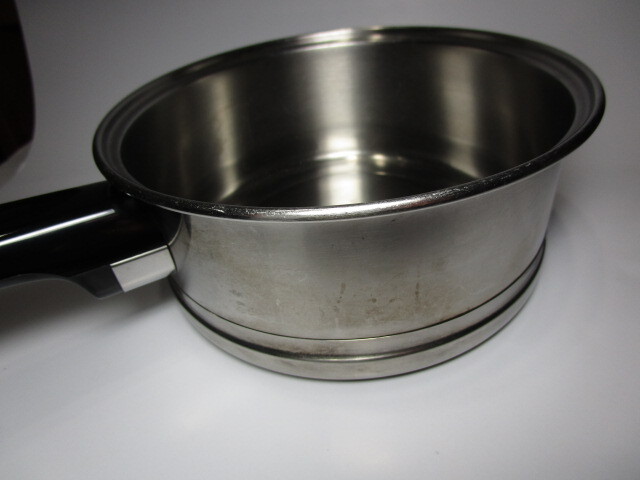 Lifetime 18-8 Waterless Cookware Stainless 1 Quart Sauce Pan West Bend ...