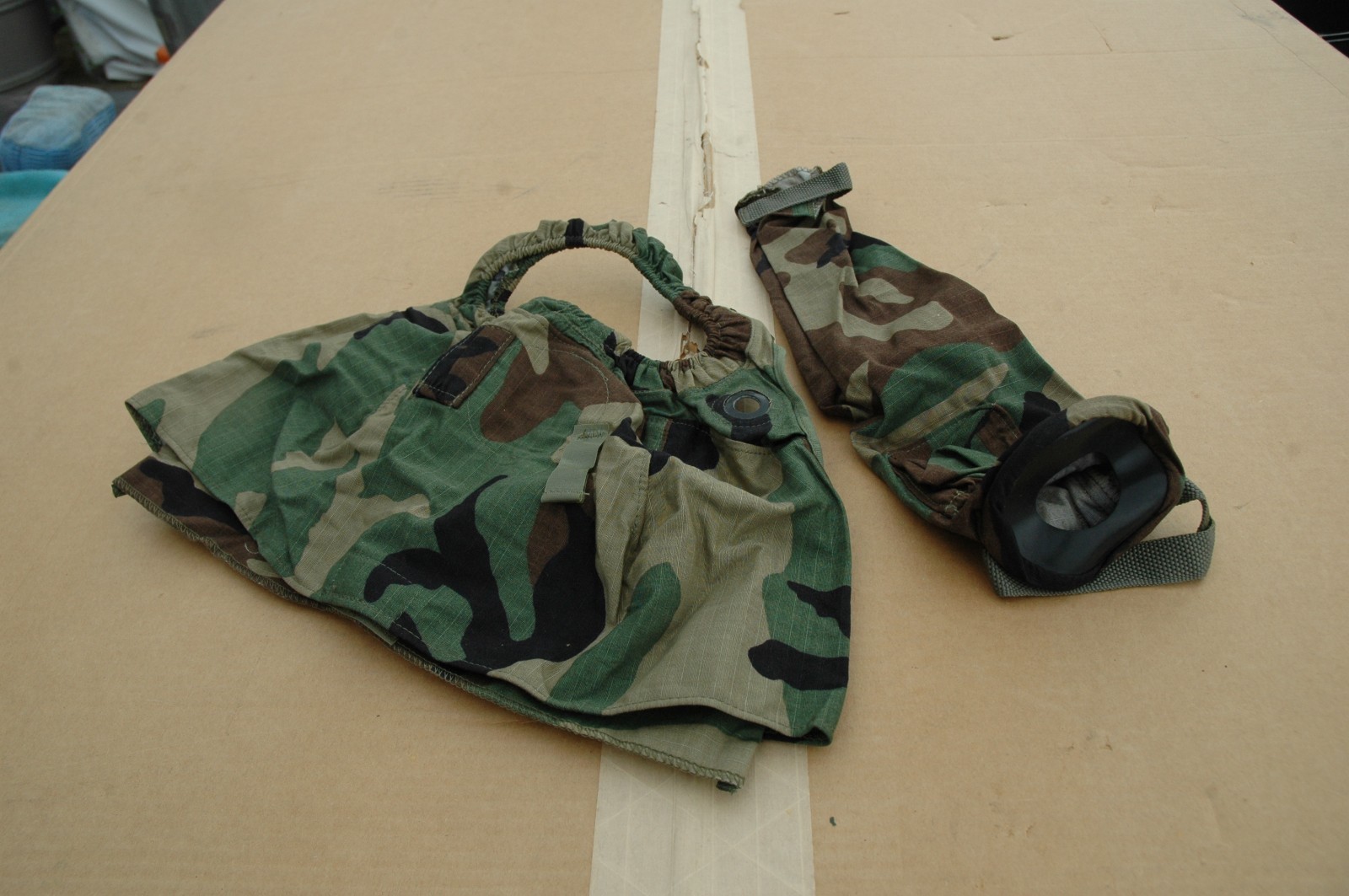 JSLIST CW Gas Mask & Hose cover set 2920-01-435-5021 | eBay