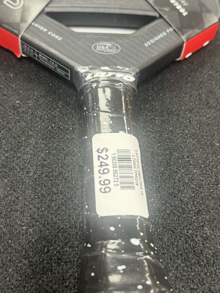 Lotto Ultimo Pro 16mm - Pickleball Paddle | Brand New! Blue Carbon ...