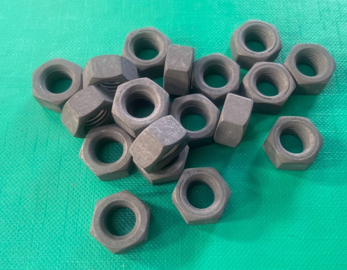 NEW Land Rover Series 2 2a 3 5/16"UNF SHERARDIZED Full Plain Nuts x20 ...