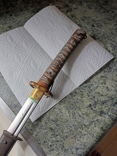 WWII Japanese Army NCO Sword - MINT CONDITION - Antique/Old IJA WW2 -MATCHING | eBay