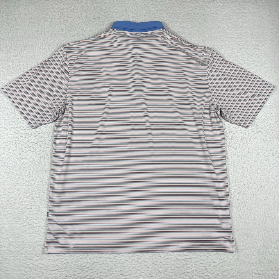 Mauna Kea Polo Shirt Mens XXL Multicolor Striped Hawaii Vacation Travel ...