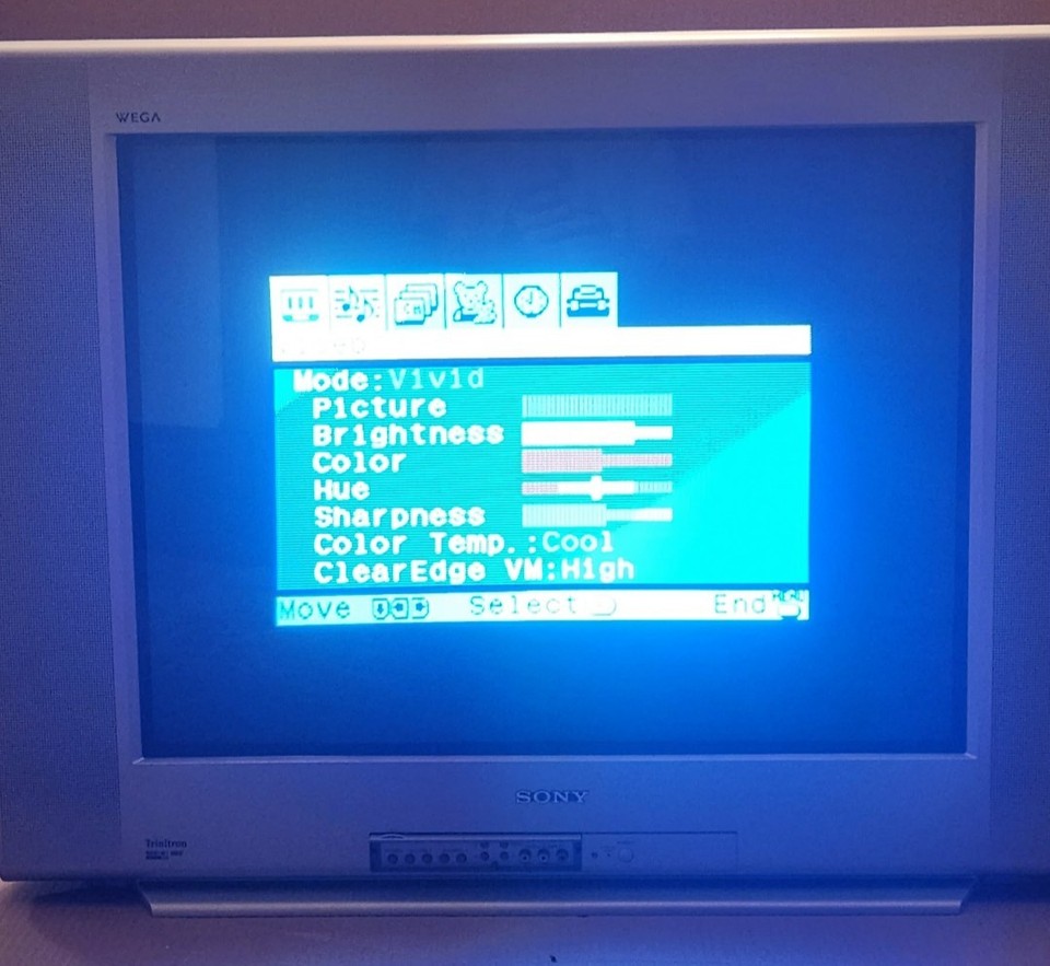 Sony Trinitron 32” CRT TV With OEM Remote (KV-32FS120) – Vintage Gamers ...
