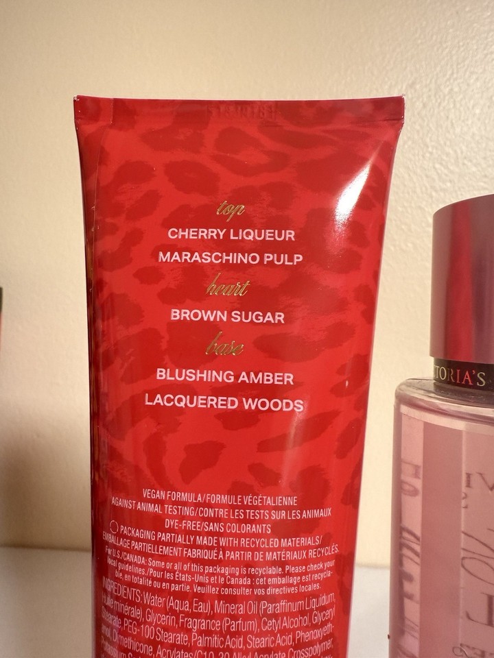 Victoria’s Secret Cherry Desire Body Lotion and Cherry Milkshake Body ...