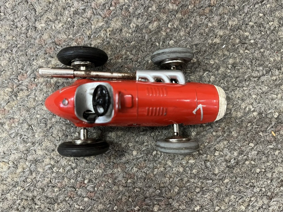 * VINTAGE SCHUCO MICRO RACER 1040 WIND UP CAR MADE IN WEST GERMANY #7 ...