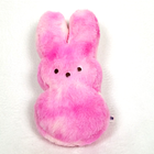 Reversible PEEPS Bunny Fuzzy Pink Tie Dye/Solid Pink- 12" Plush Stuffed ...