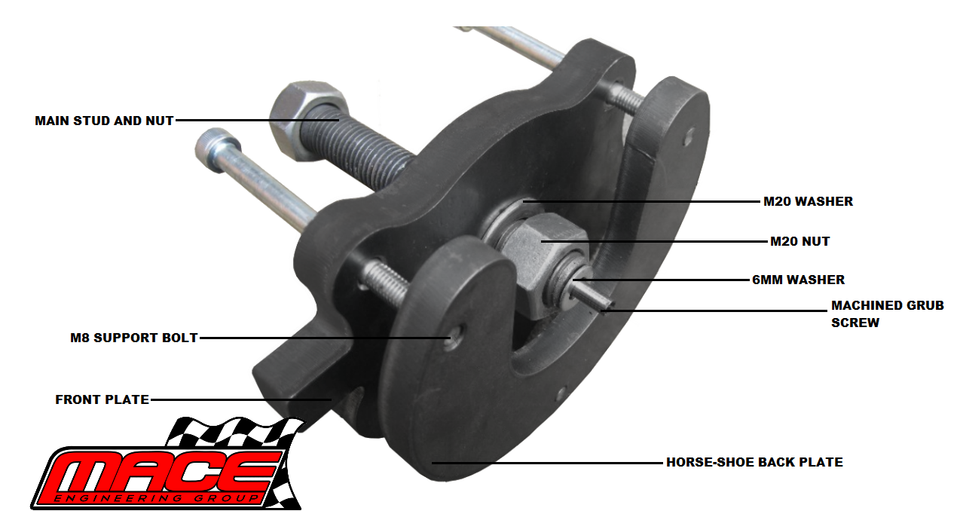 MACE SUPERCHARGER PULLEY REMOVAL AND INSTALLATION TOOL FOR HOLDEN L67 S ...