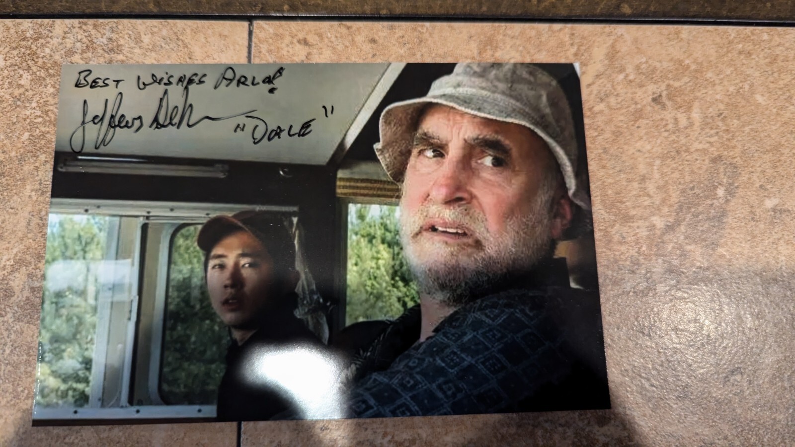 Jeffrey DeMunn Actor Autographed 4X6 Photo "The Walking Dead" Dale ...
