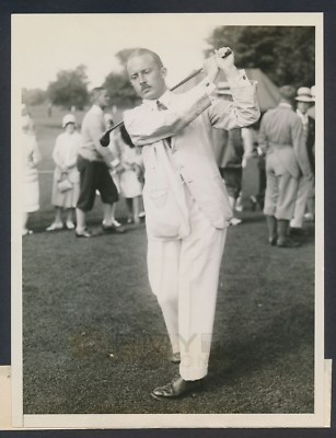 1929 Edward Francis Storey, "Obscure British Ryder Cup Golfer" Rare ...