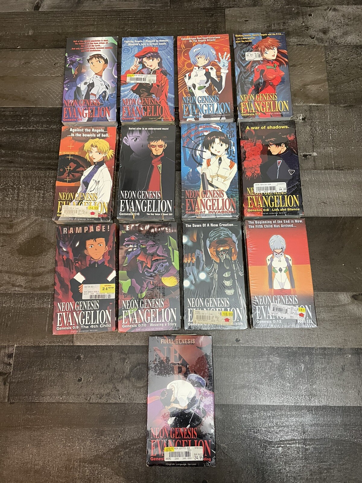 Neon Genesis Evangelion Video Collection VHS DVD 192.163.223.241