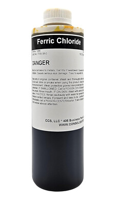 Ferric Chloride Solution Liquid Etchant 500ml (16oz) - PCB Etchant | eBay