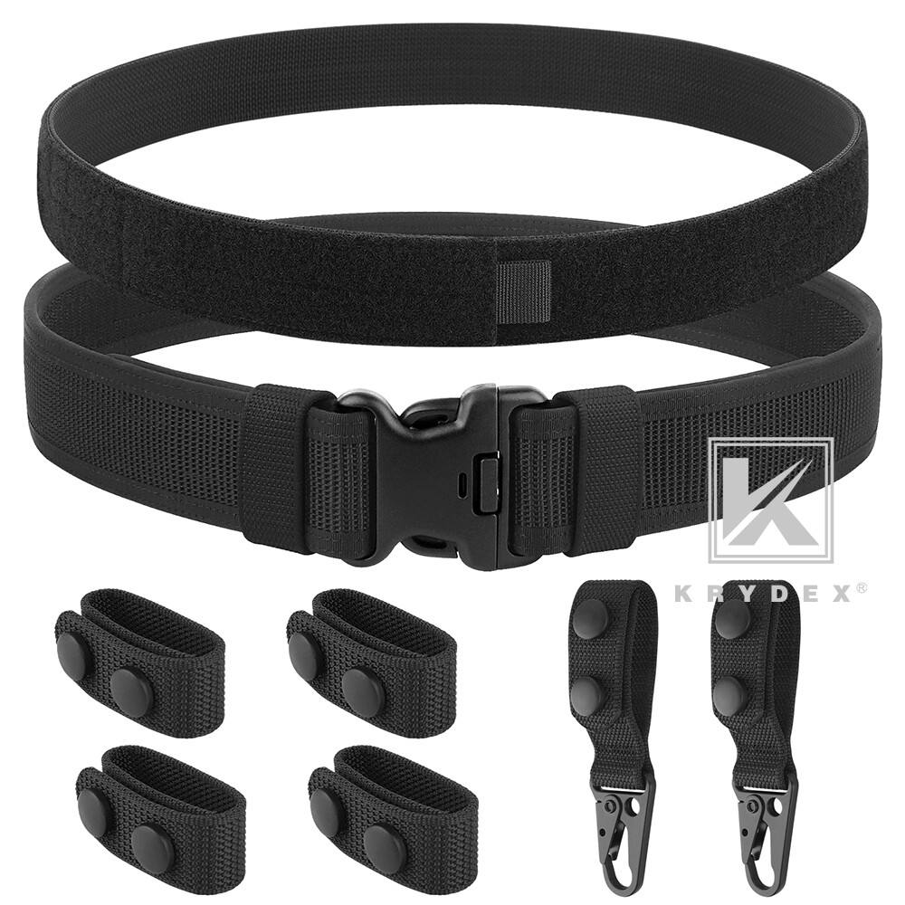 KRYDEX Tactical Police Security Guard Duty Belt Law Enforcement Outer ...
