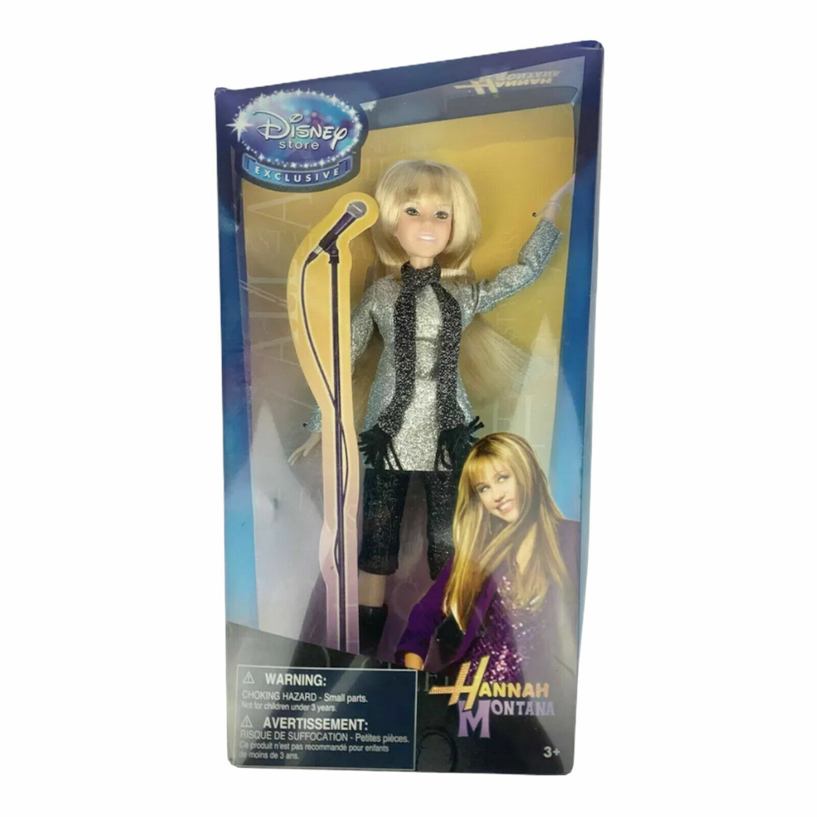 NEW HTF RARE Disney Store Exclusive Miley Cyrus HANNAH MONTANA 10" Doll ...