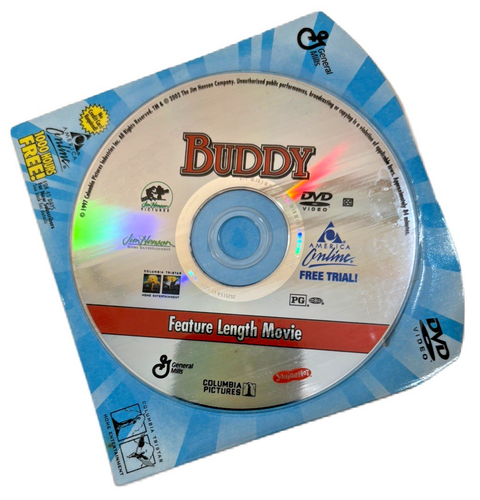 Buddy 1997 DVD General Mills Cereal AOL 2002 Promo Jim Henson Computer ...