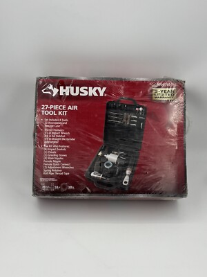 NEW, Husky Air Tool Kit, (27-Pieces) HDK1008, Industrial Grade #1006 ...