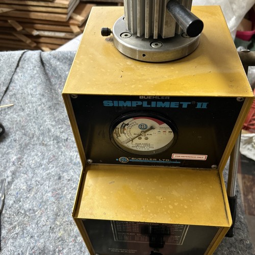 Buehler Simplimet II Mounting Press. Cat. No: 20-1320-116 | eBay