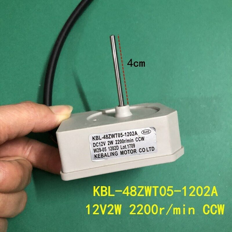 1PC For TCL Refrigerator Fan Motor KBL-48ZWT05-1202A DC 12V 2W 2200r ...
