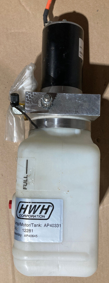 HWH Hydraulic Pump Motor Tank AP40645 AP40331 RV Camper | eBay