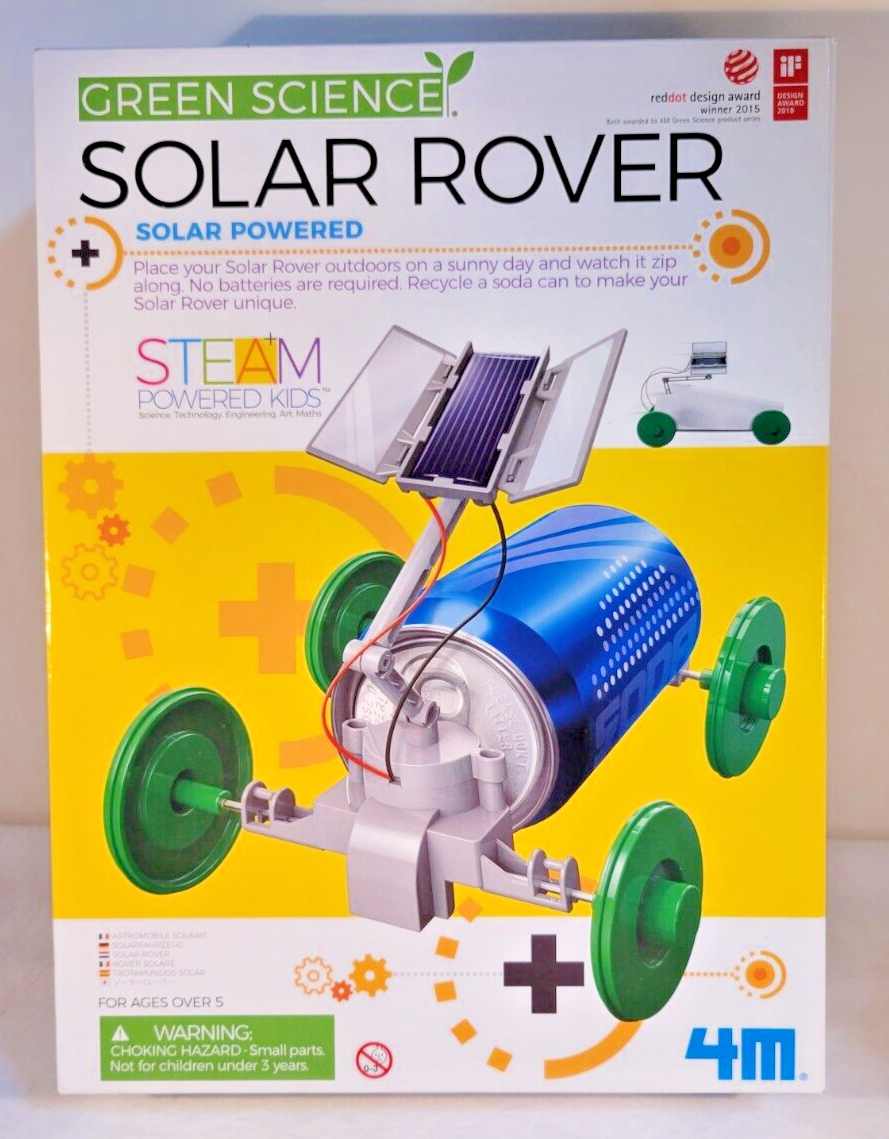 Eco-Engineering Green Science Solar Rover by 4M (STEM Project for Kids ...